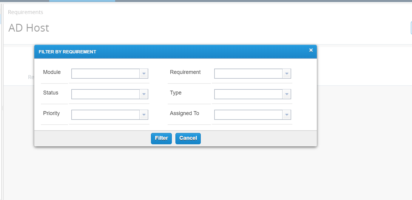 How do I separate Requirements and Test Design folders?