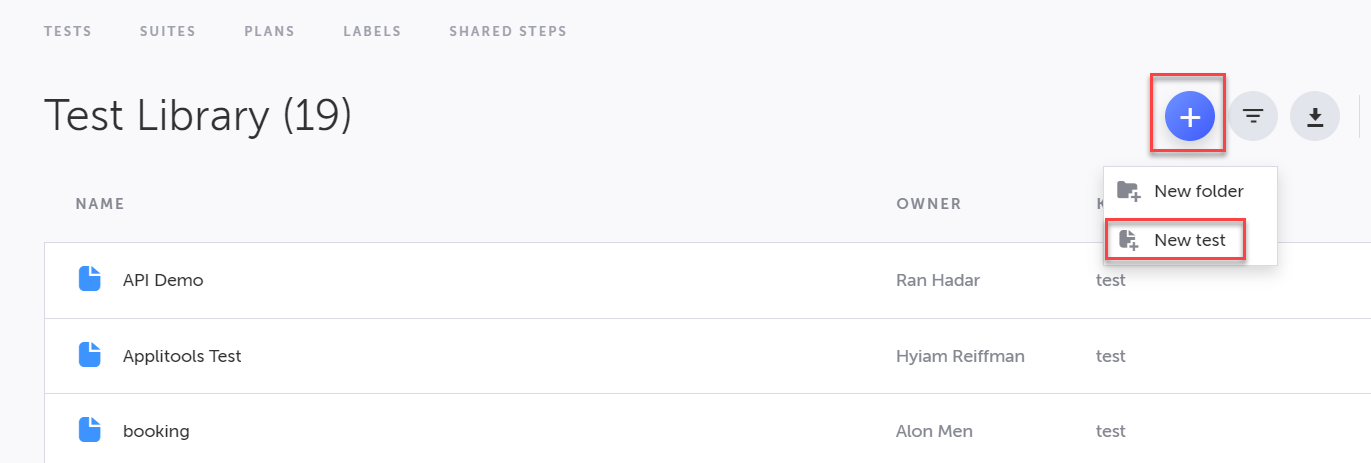 Recording a Web Test