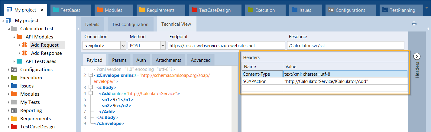 Work with message headers